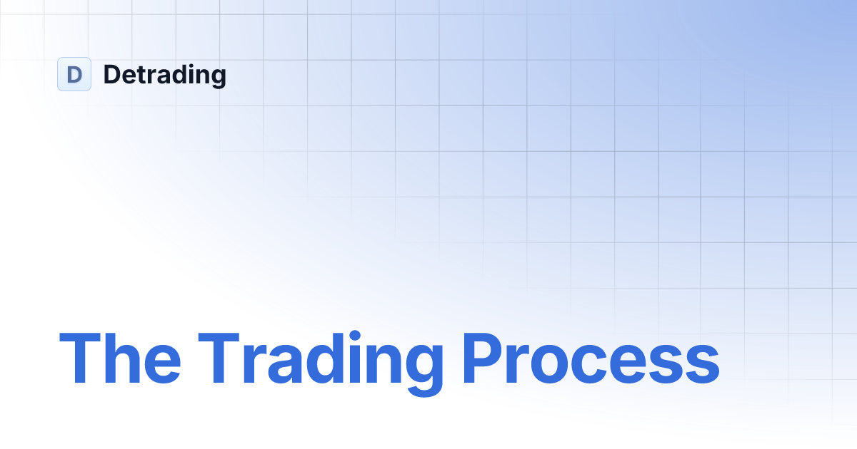 The Trading Process | Detrading
